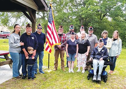 Flag Day Ceremonies at Harrison VFW 1075 | Clare County Cleaver
