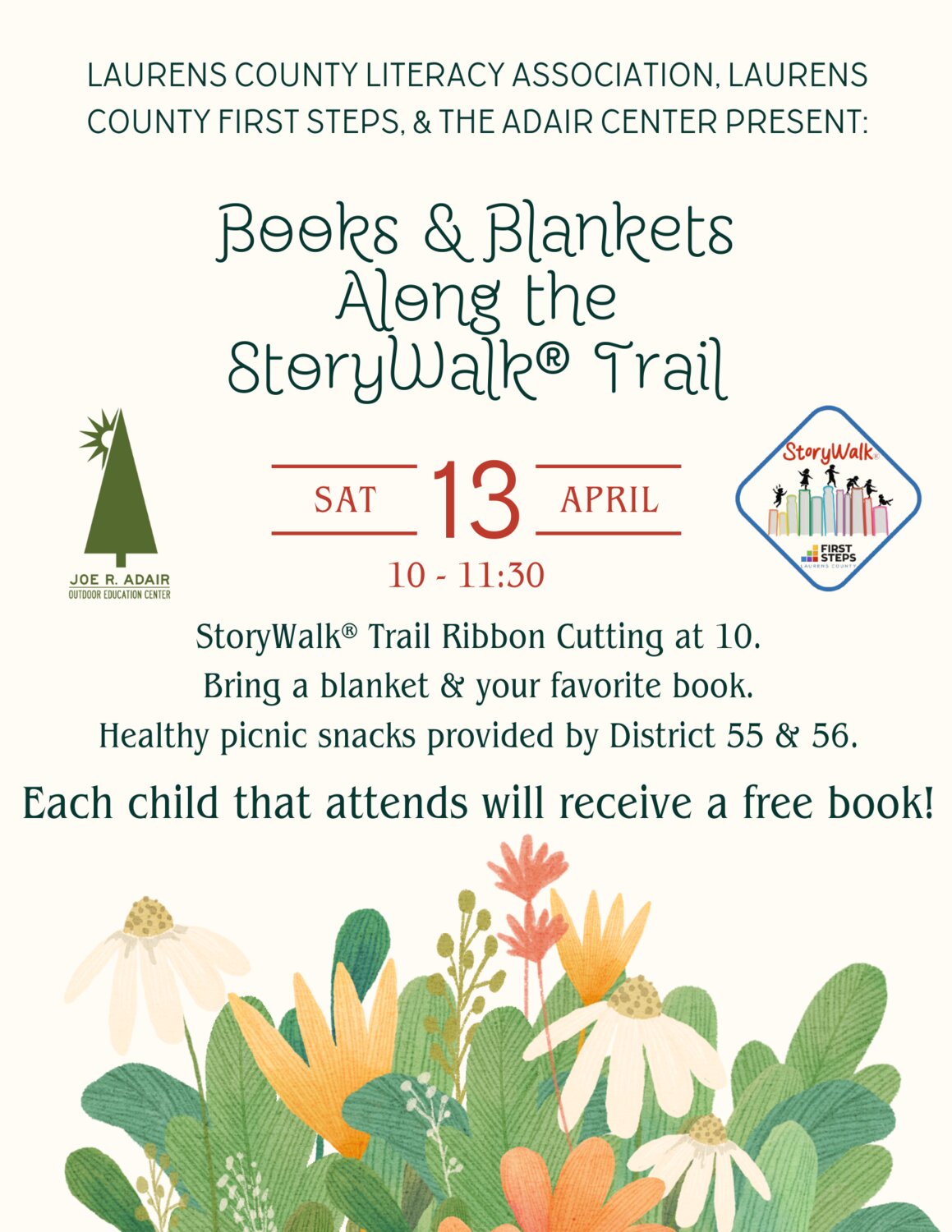 Laurens County First Steps StoryWalk® Opening - The Clinton Chronicle