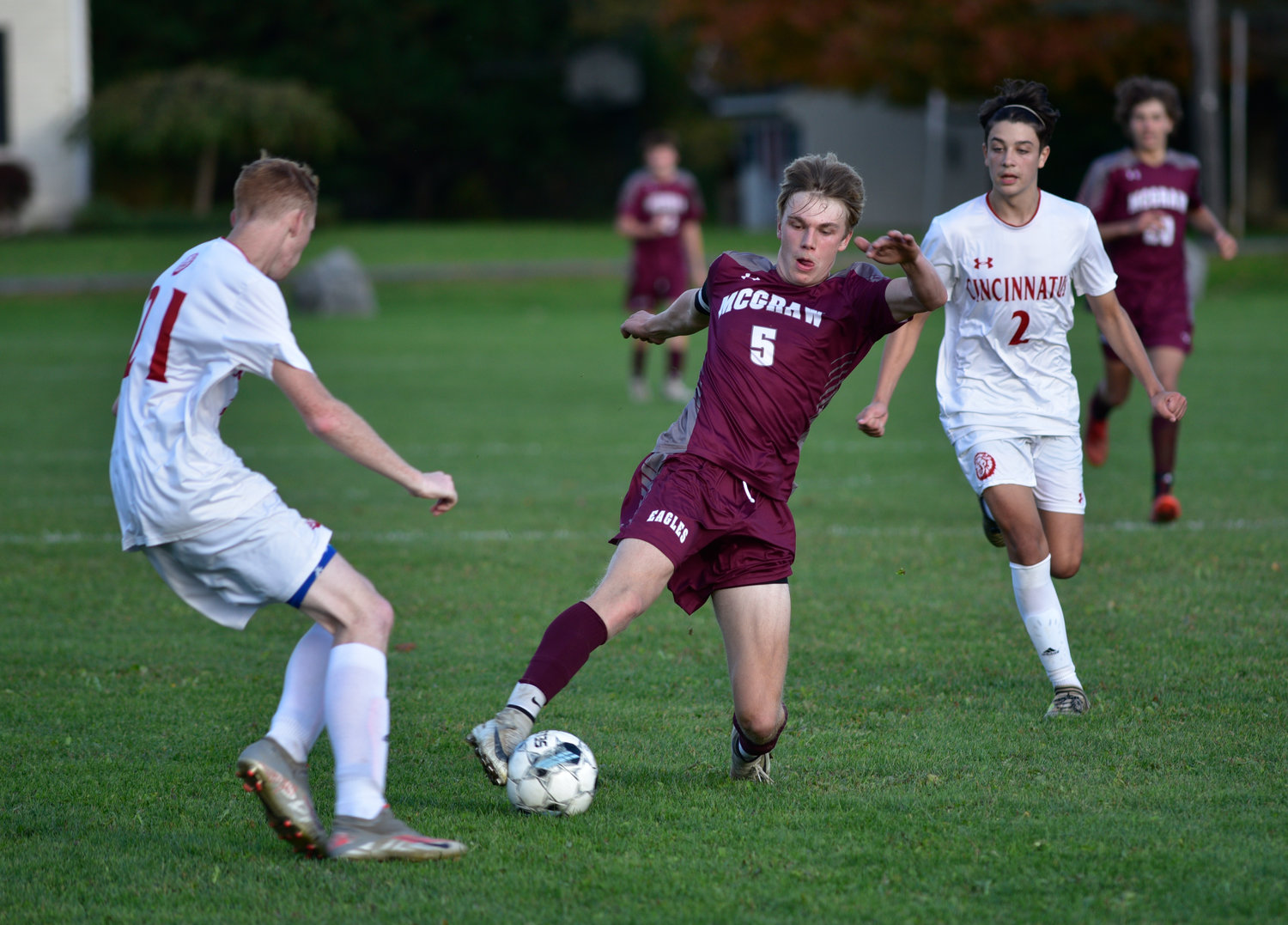 Kahle, McGraw boys soccer exacts revenge on Cincinnatus - Cortland Standard
