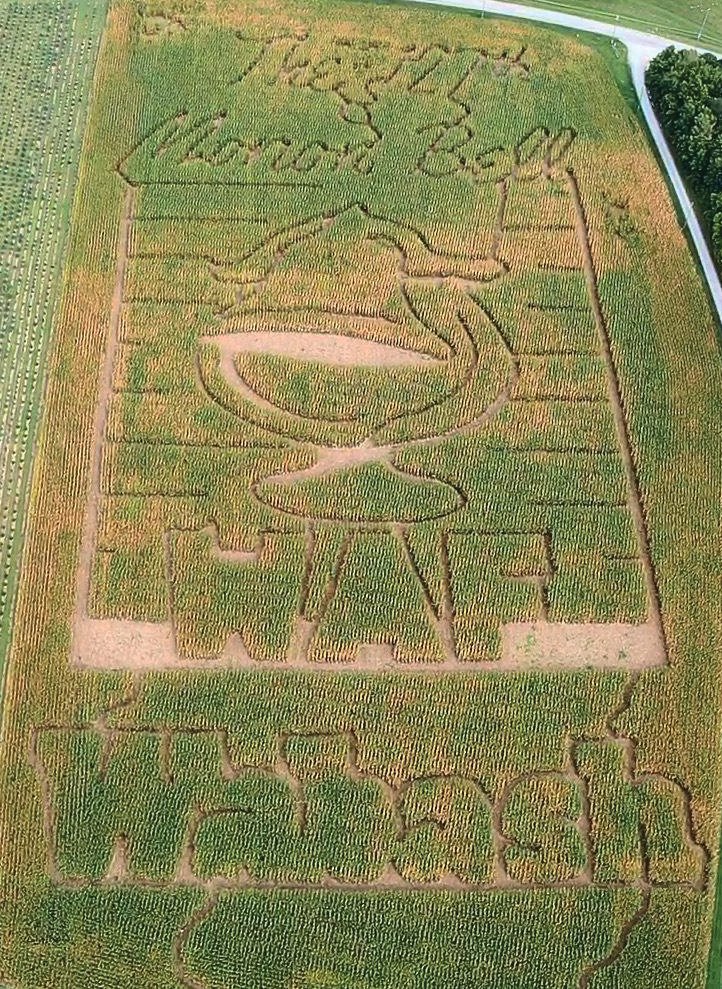 Oak Hill Tree Farm opens featuring 'Monon Bell' themed corn maze ...