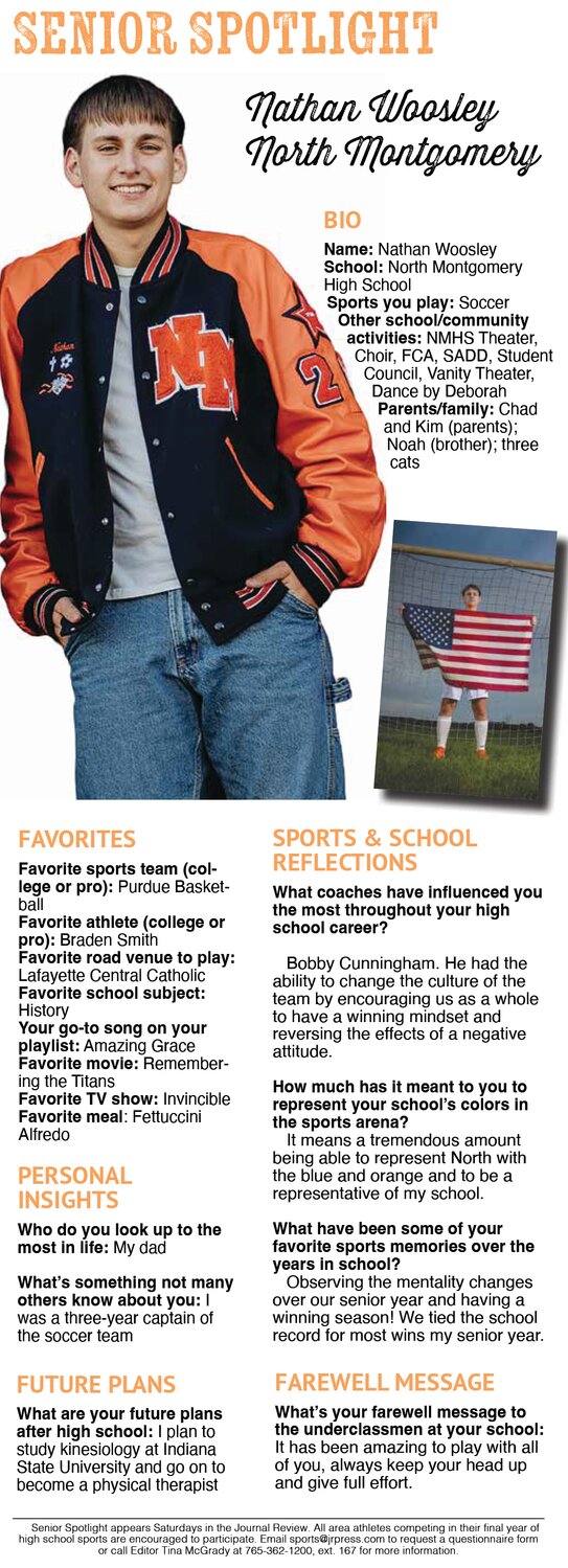 Meet North's Nathan Woosley | Journal Review