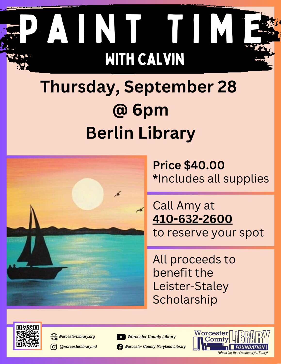 Paint Time with Calvin | Bay to Bay News