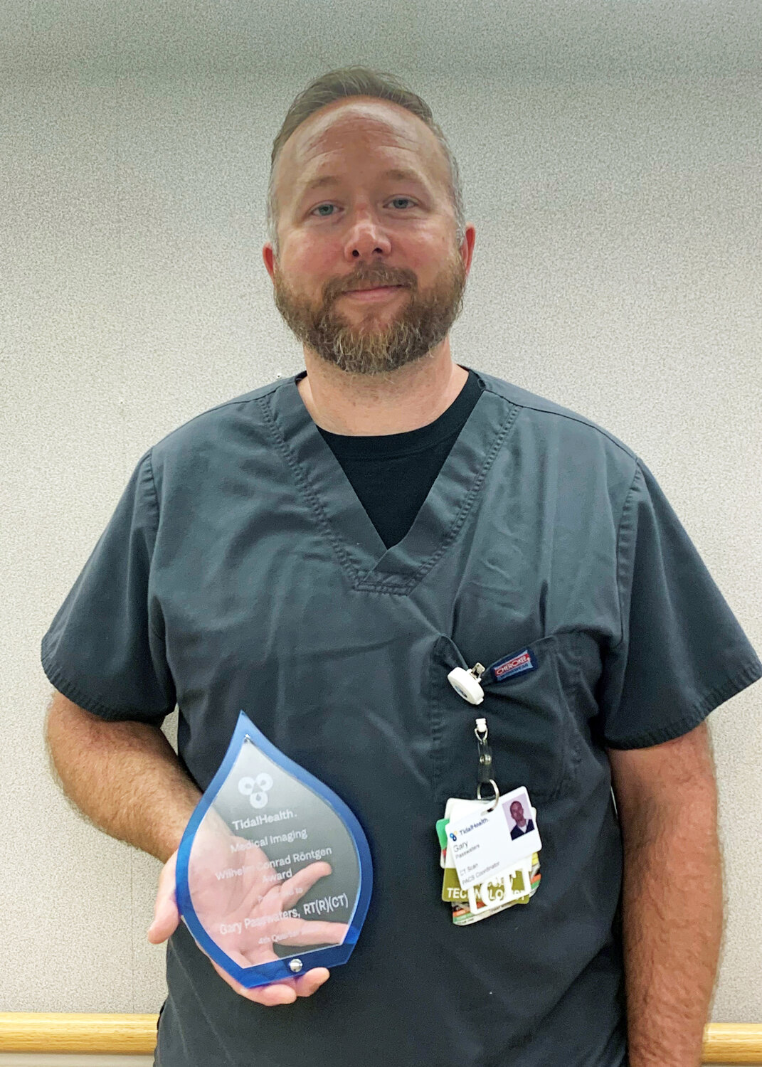 Passwaters is TidalHealth’s Wilhelm Conrad Röntgen awardee | Bay to Bay ...