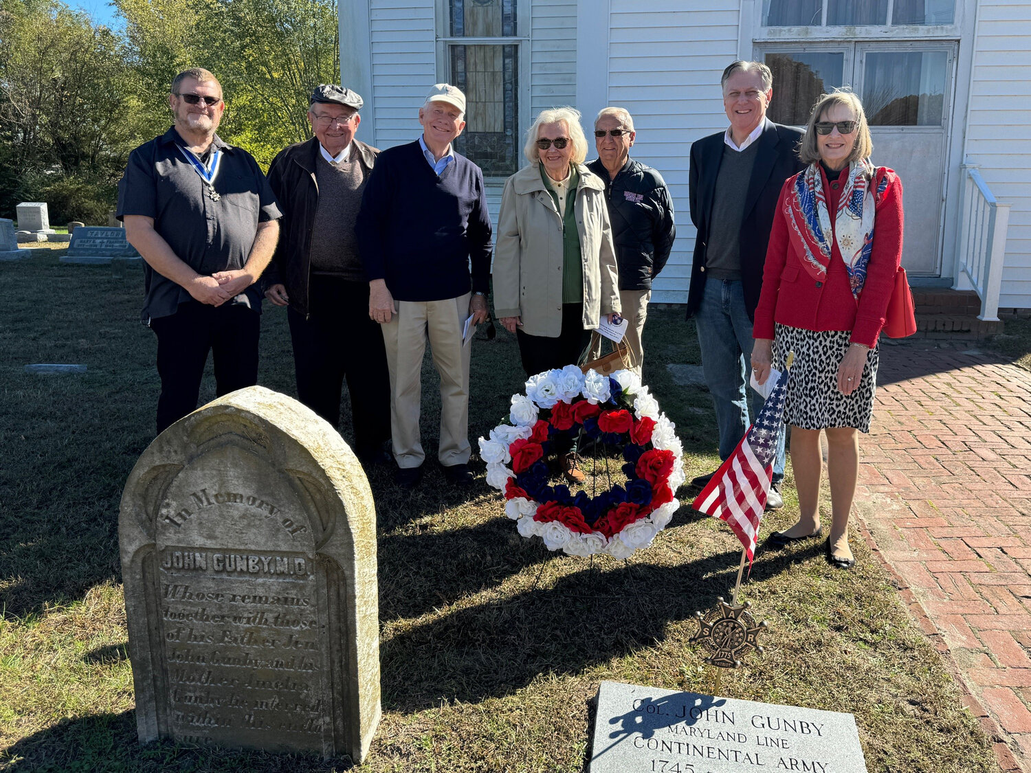 Maryland graves of Revolutionary War soldiers marked by Sons of the ...