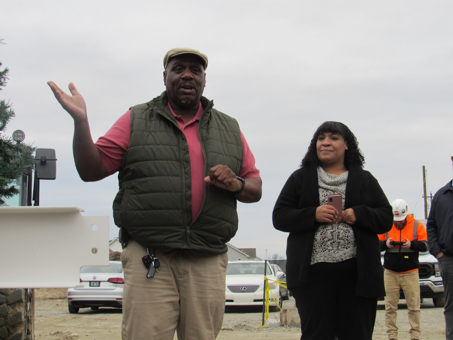 New Harrington Public Library takes next step with beam-signing ...