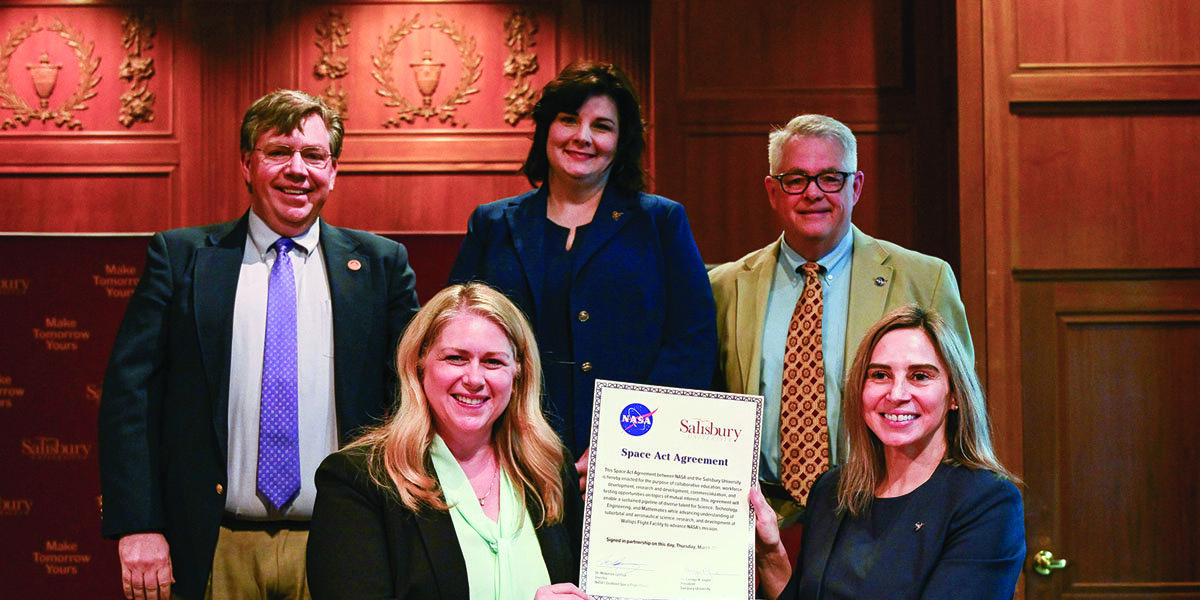 SU, NASA formalize partnership for student opportunities through Space ...