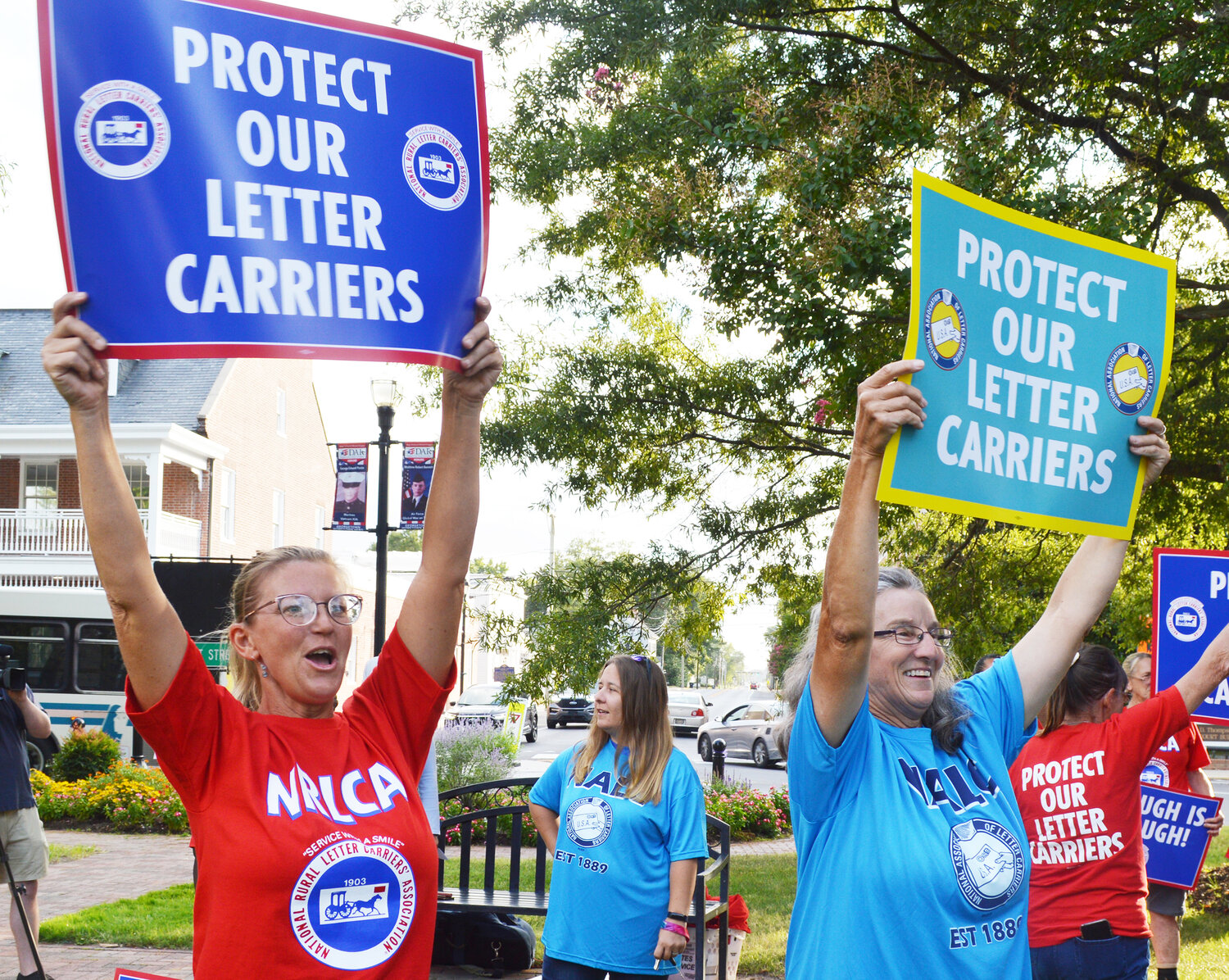 ‘Enough is enough’: Letter carriers rally in Georgetown against crime ...