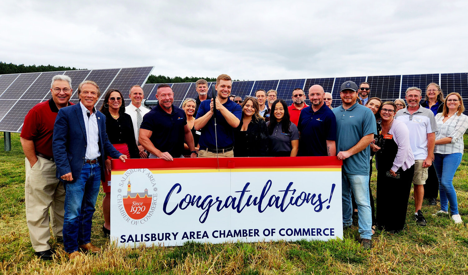 Salisbury Area Chamber of Commerce welcomes solar company to Wicomico ...