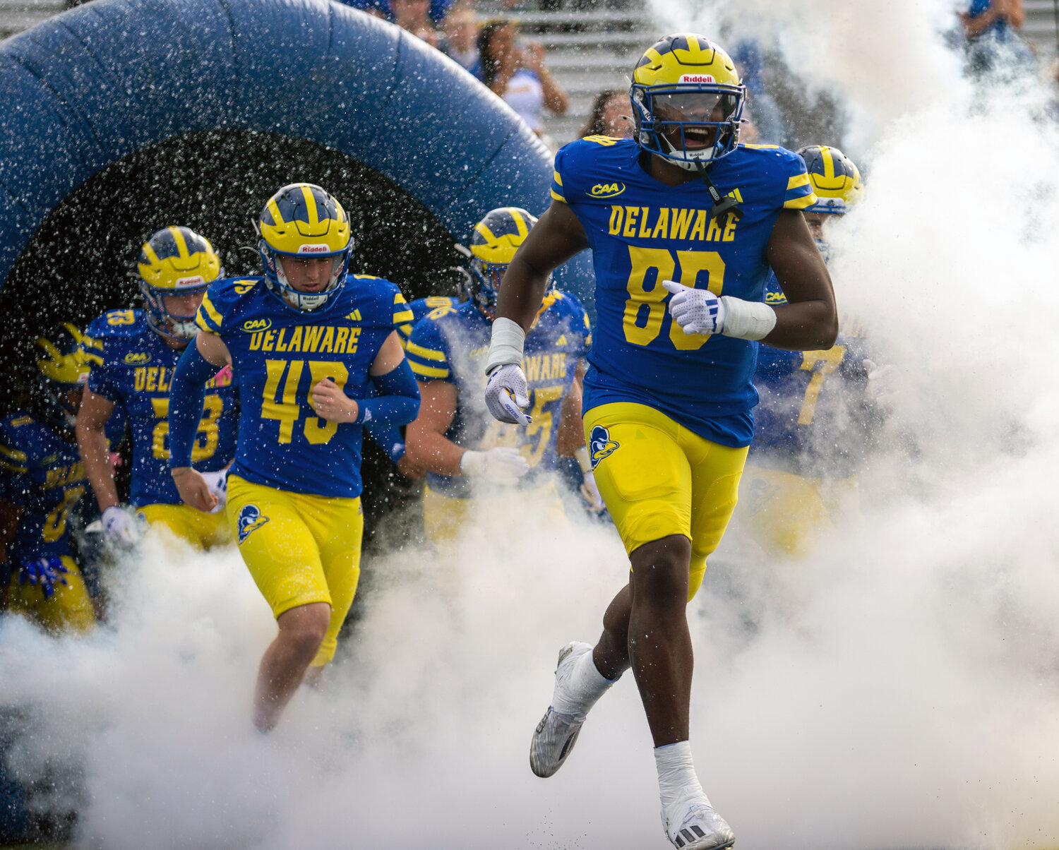 Dover's Sessoms playing a bigger role for Blue Hens this fall | Bay to ...