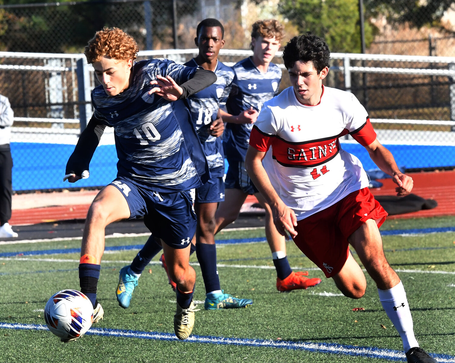 Photo gallery: Sussex Academy vs. St. Andrews boys' soccer, DIAA Div ...