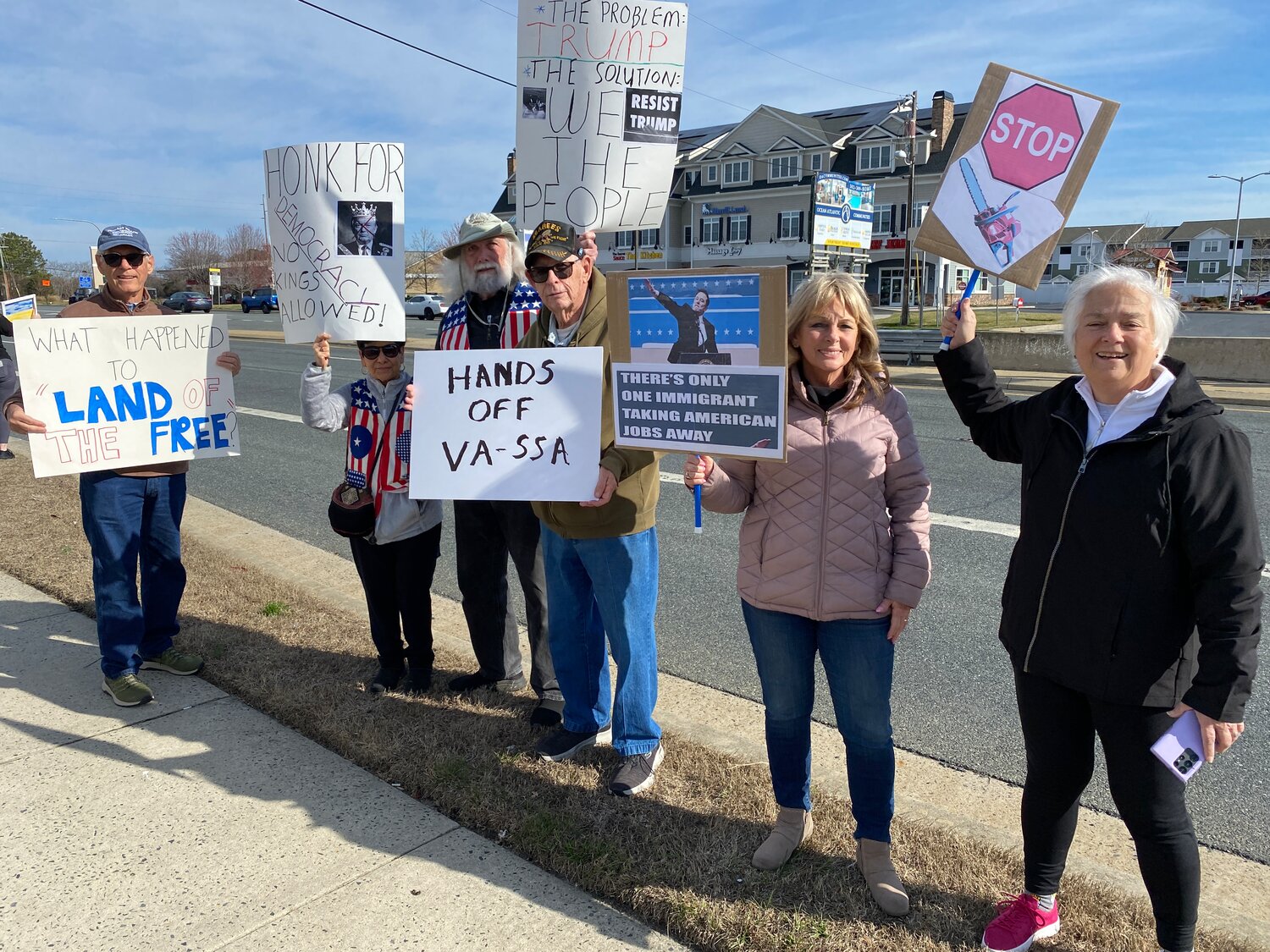 Gallery: Coastal Highway protest brings 300 demonstrators | Bay to Bay News