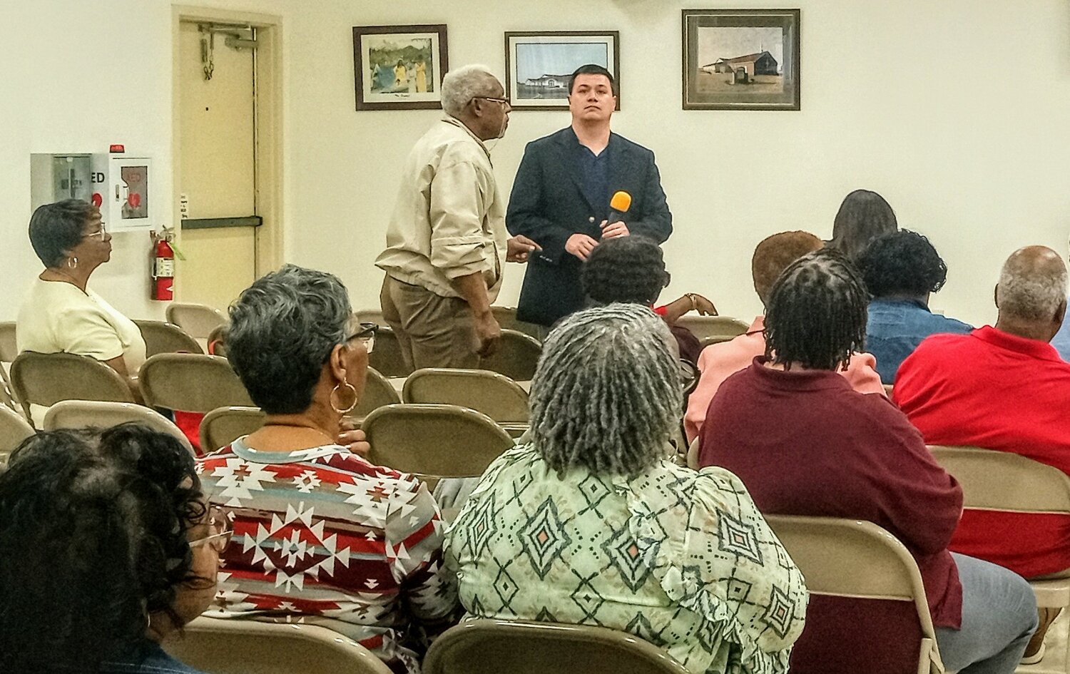 At Hurlock Town Hall, heated questions for ICE | Bay to Bay News