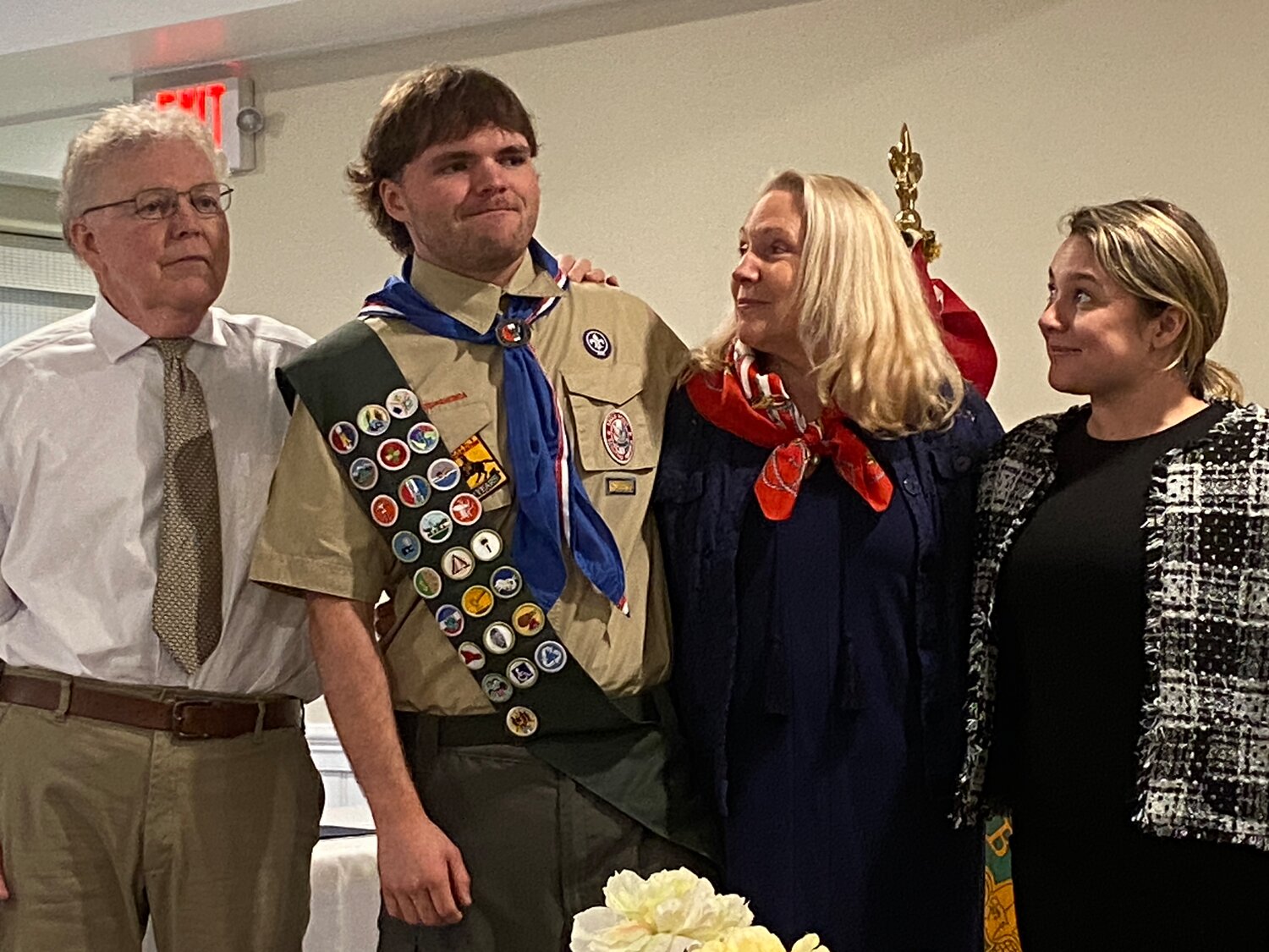 Falk makes Eagle Scout, earns scholarship from Rehoboth Legion post ...