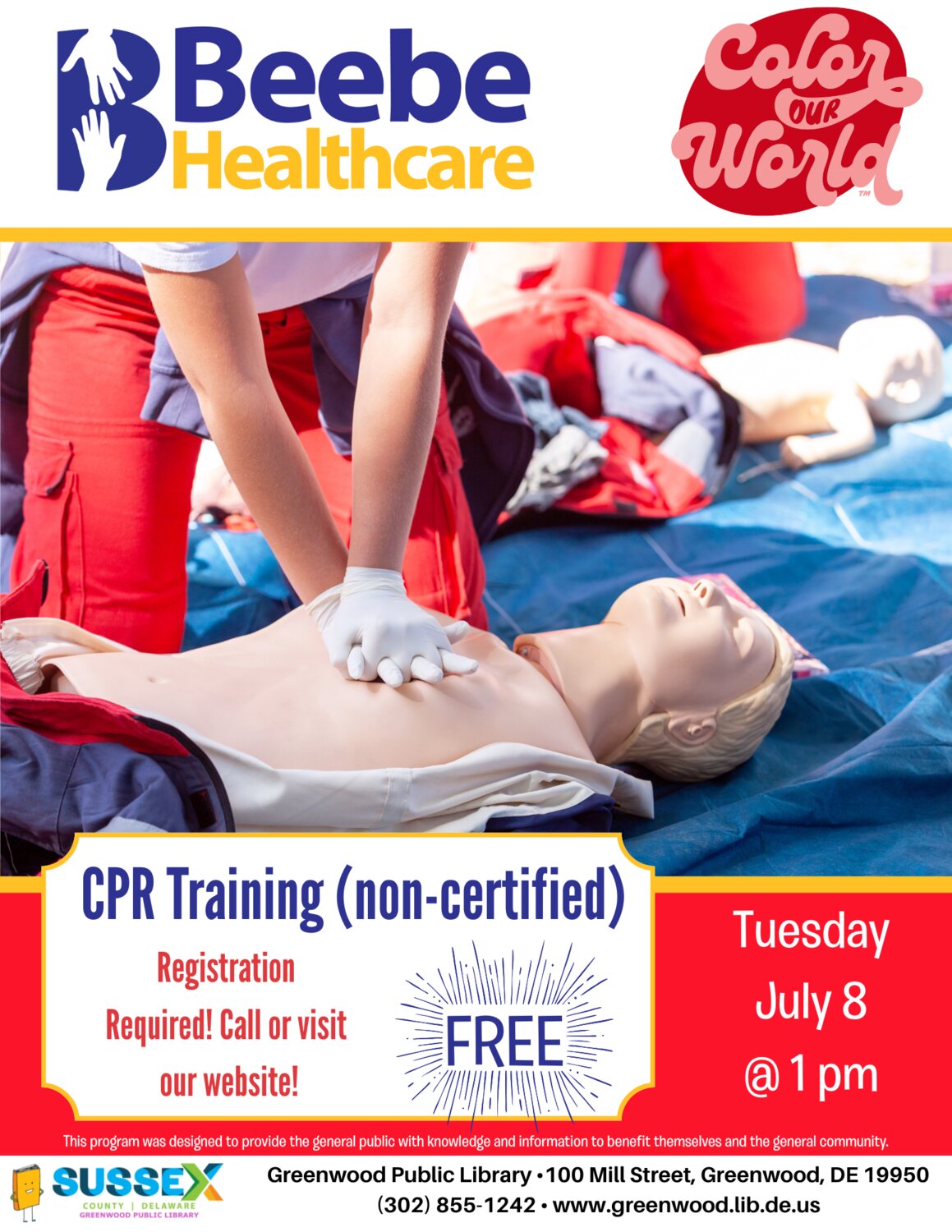 Free CPR class-non certified | Bay to Bay News