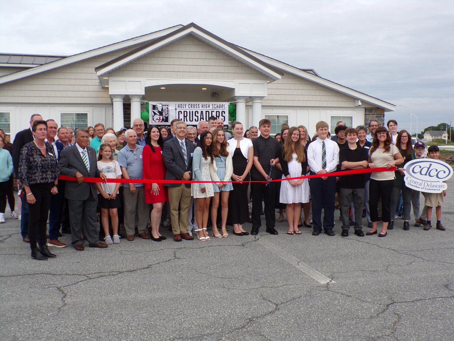 "We're not stopping here": Holy Cross High School opens facility in ...