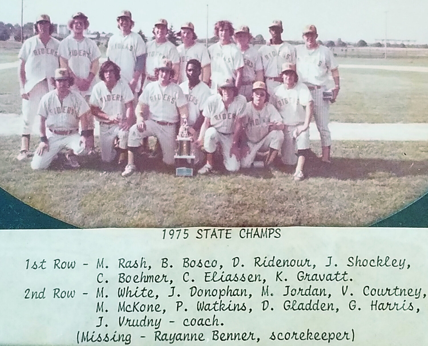 For 1975 Caesar Rodney baseball players, state title was their glory ...
