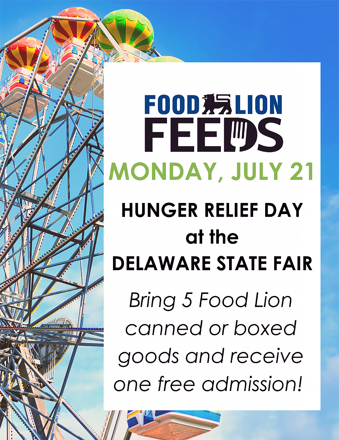 State Fair to hold Hunger Relief Day promotion | Bay to Bay News