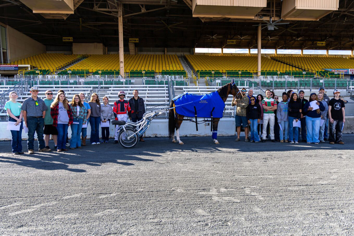 Caesar Rodney FFA gets inside look at Harrington Raceway | Bay to Bay News