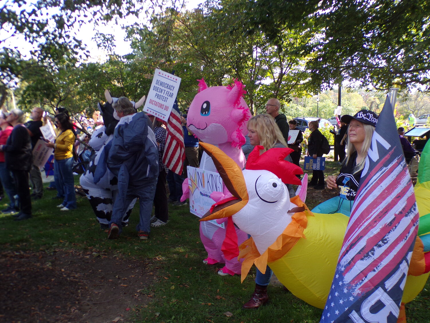 GALLERY: Over 1,300 gather for 'No Kings' rally in Dover | Bay to Bay News