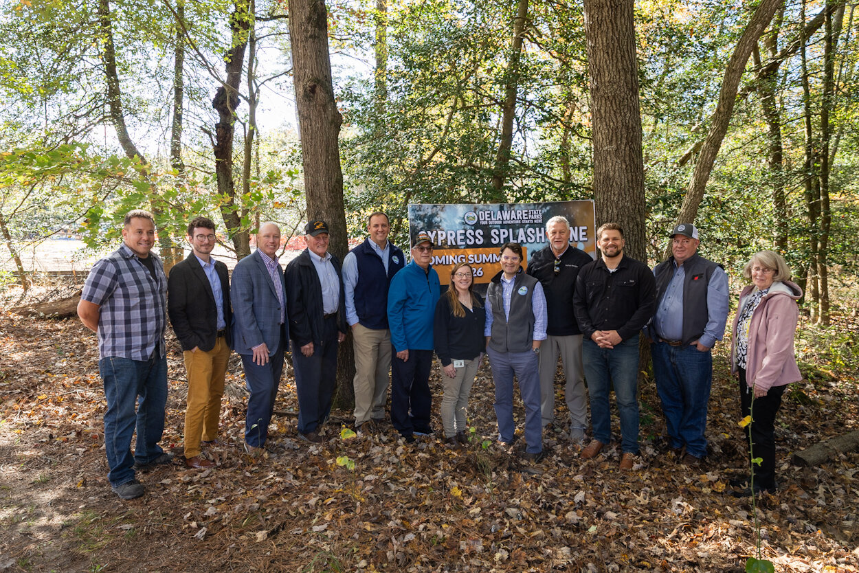 DNREC breaks ground on Trap Pond Splash Park | Bay to Bay News