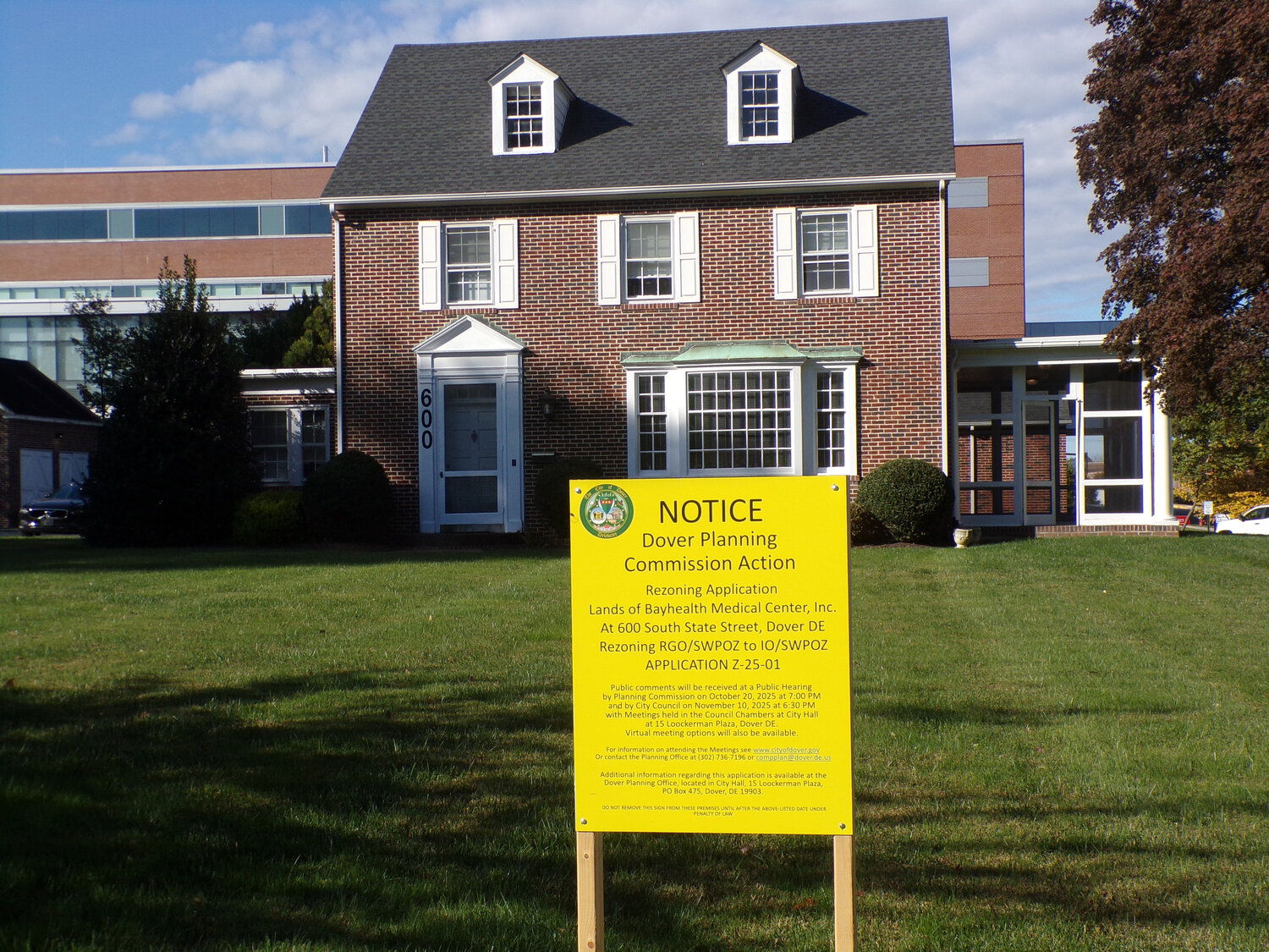 Bayhealth Hospital, Kent Campus takes first step toward expansion with ...