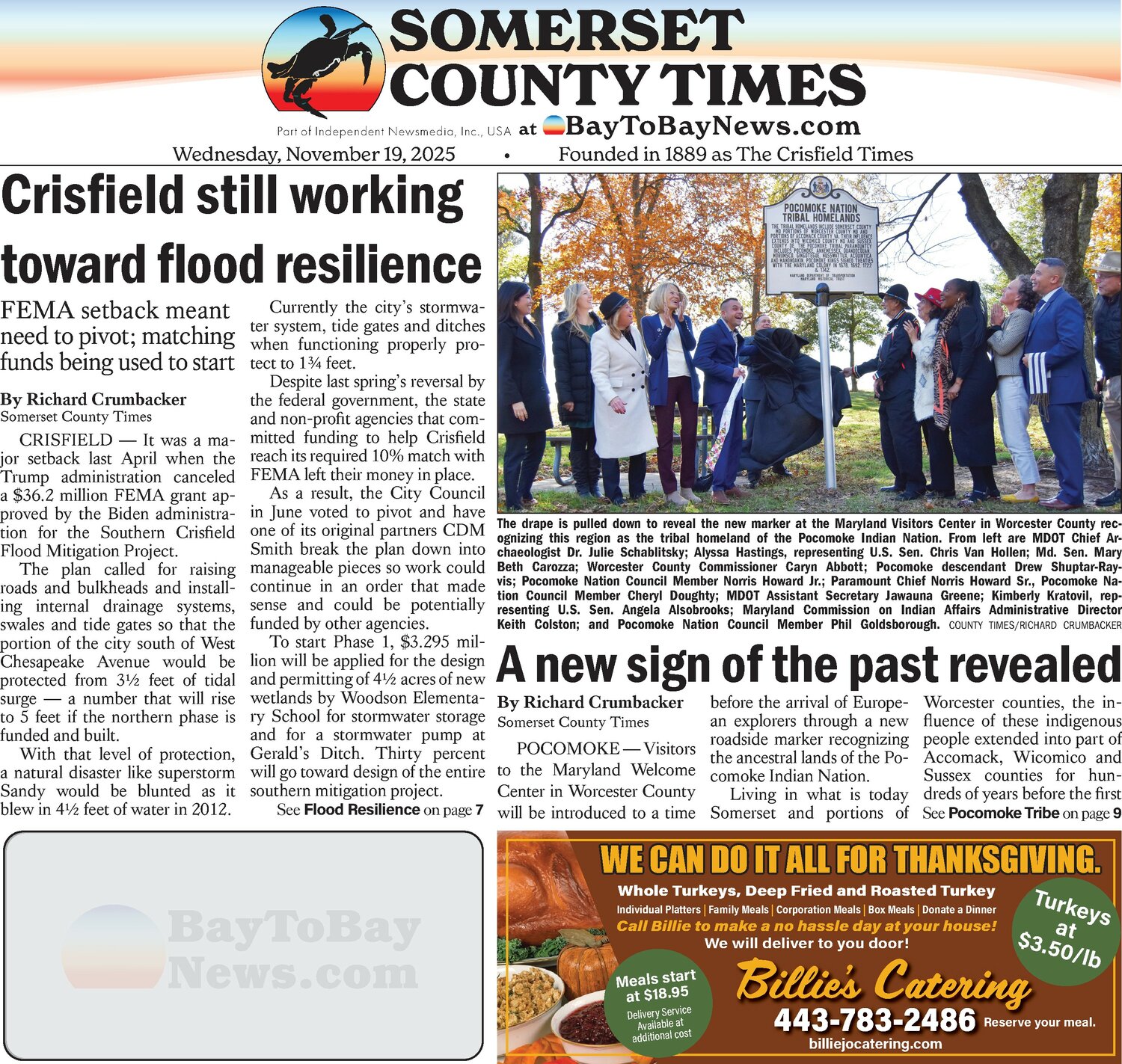 Somerset County Times - Nov. 19, 2025 | Bay to Bay News