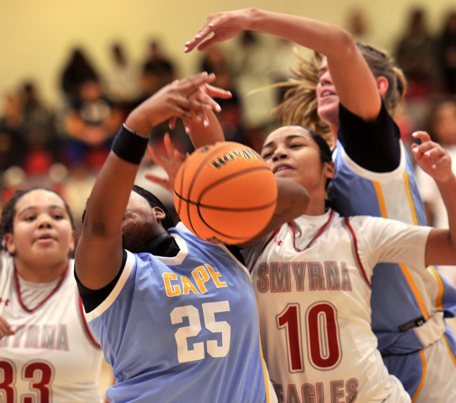 Photo gallery: Cape Henlopen vs. Smyrna girls' basketball | Bay to Bay News