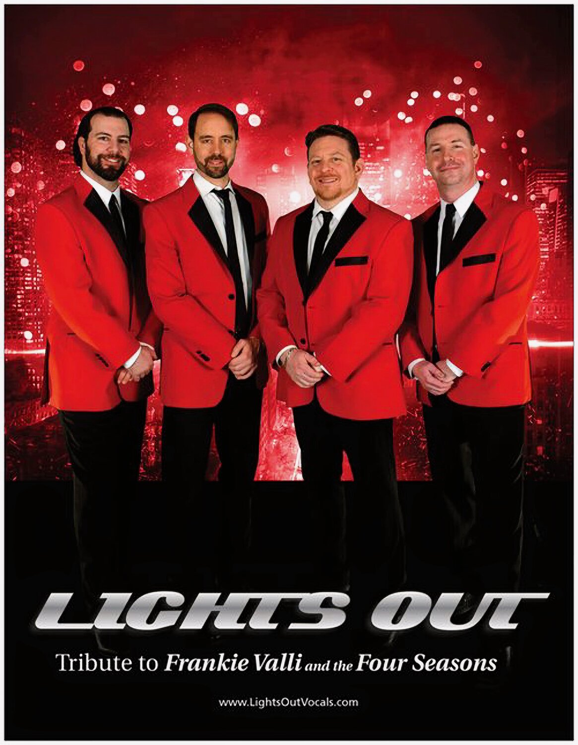 Lights Out: Tribute To Frankie Valli and the Four Seasons – MATINEE ...
