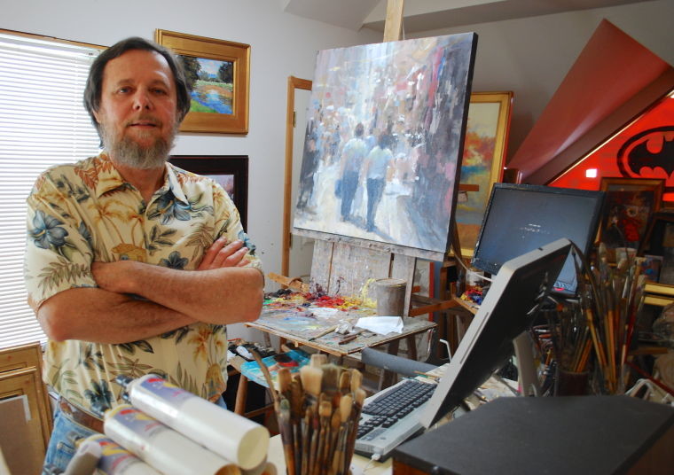 Engineer turned artist: Thompson uses both sides of brain to create ...