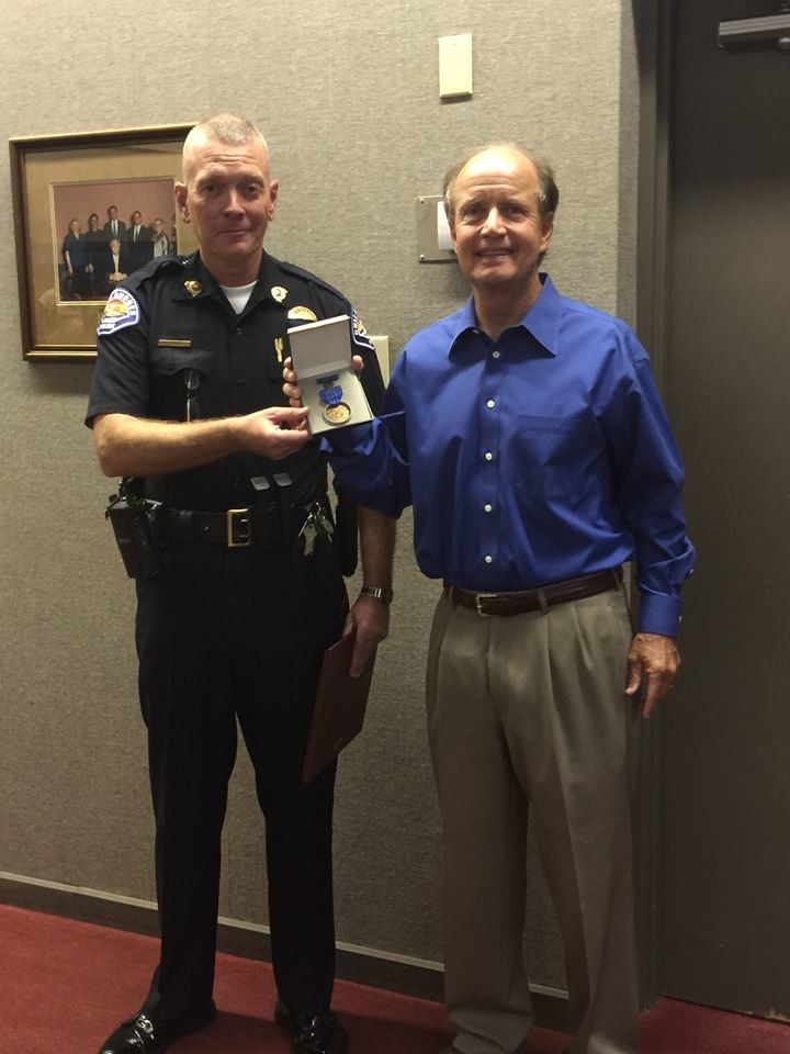 Mayoral Commendation for Chief Ed Delmore - Gulf Coast Media