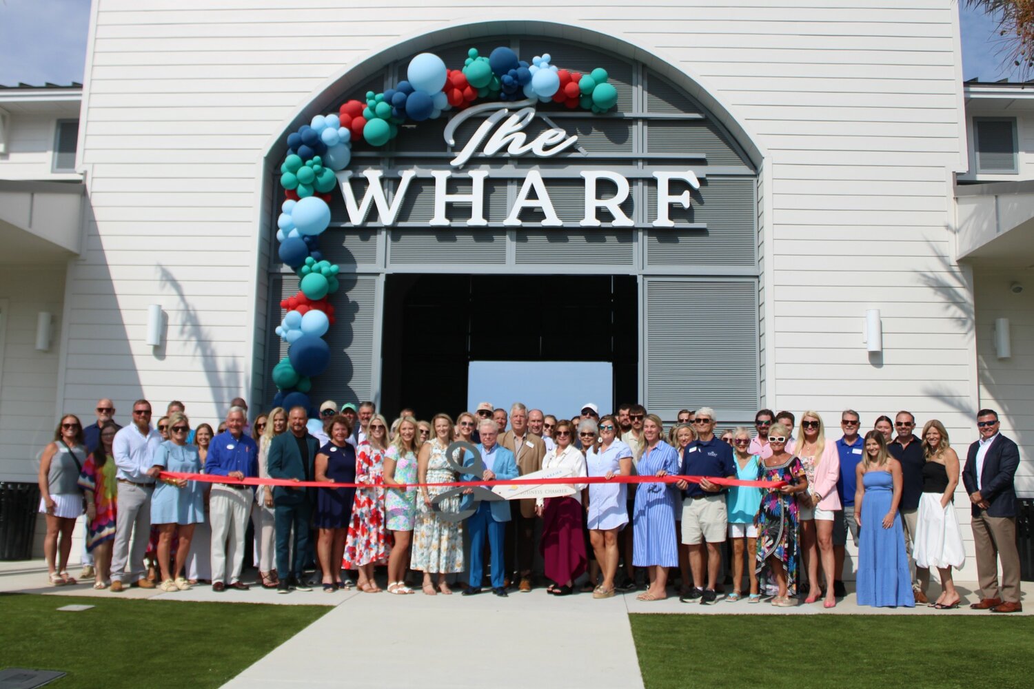 Portside on Main, new Wharf extension, holds ribbon cutting - Gulf ...