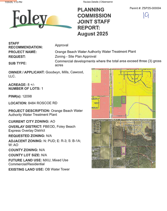 Foley approves Orange Beach request for new water treatment plant along ...