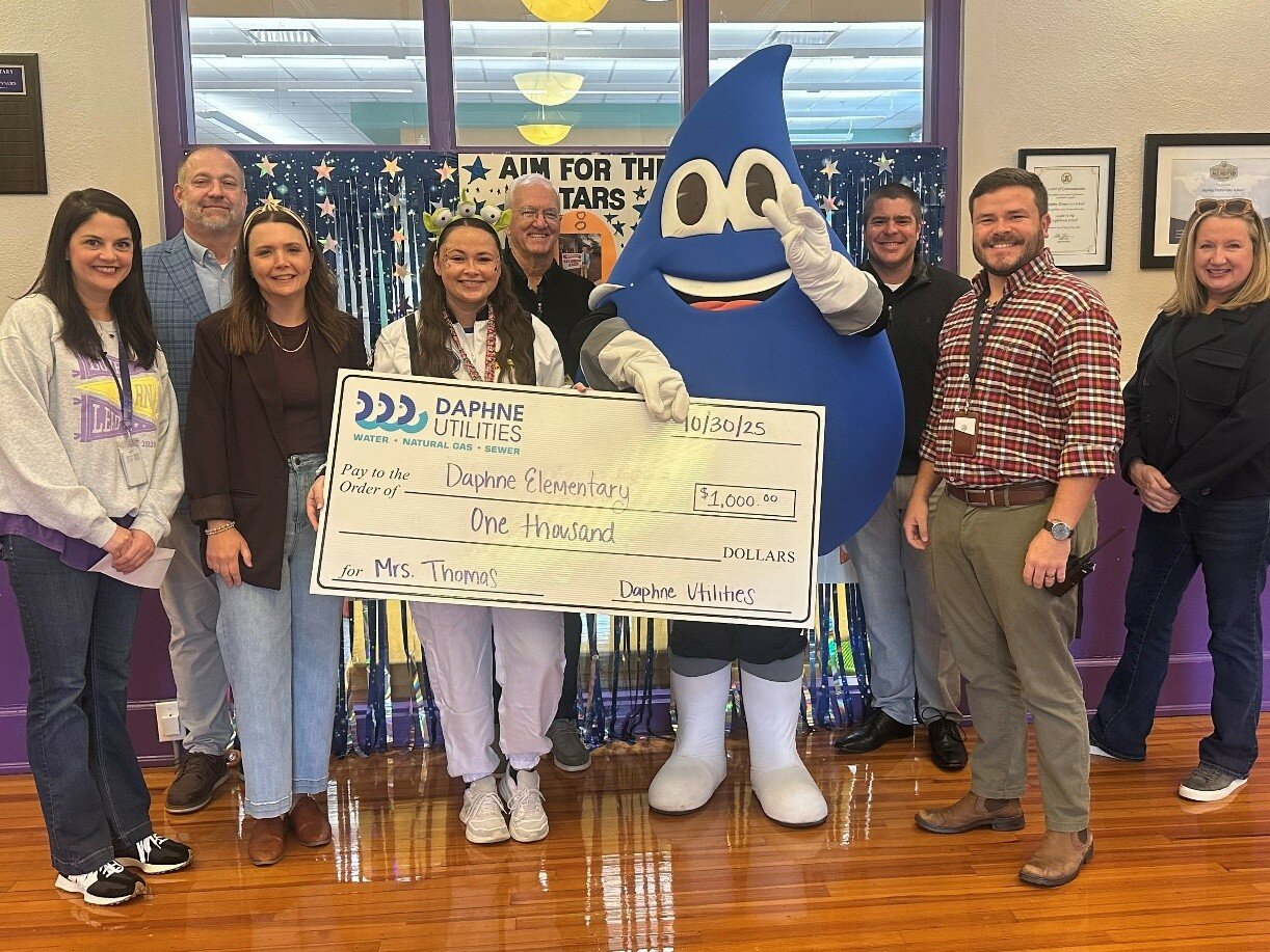 Daphne Utilities awards $5,000 in grants to local schools - Gulf Coast ...