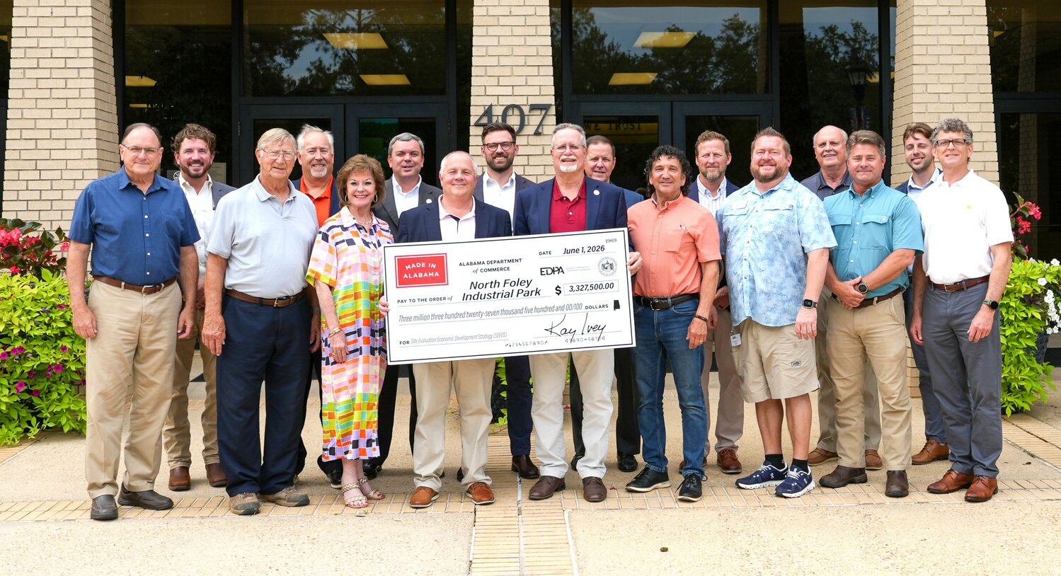 SEEDS grant supports new Foley industrial site and future job growth ...