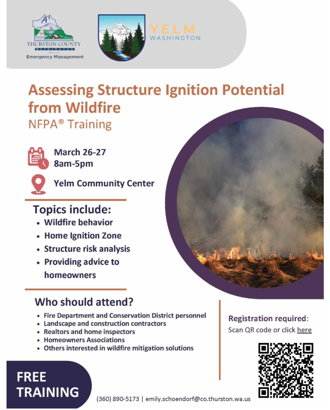 Assessing Structure Ignition Potential from Wildfire Training | The ...