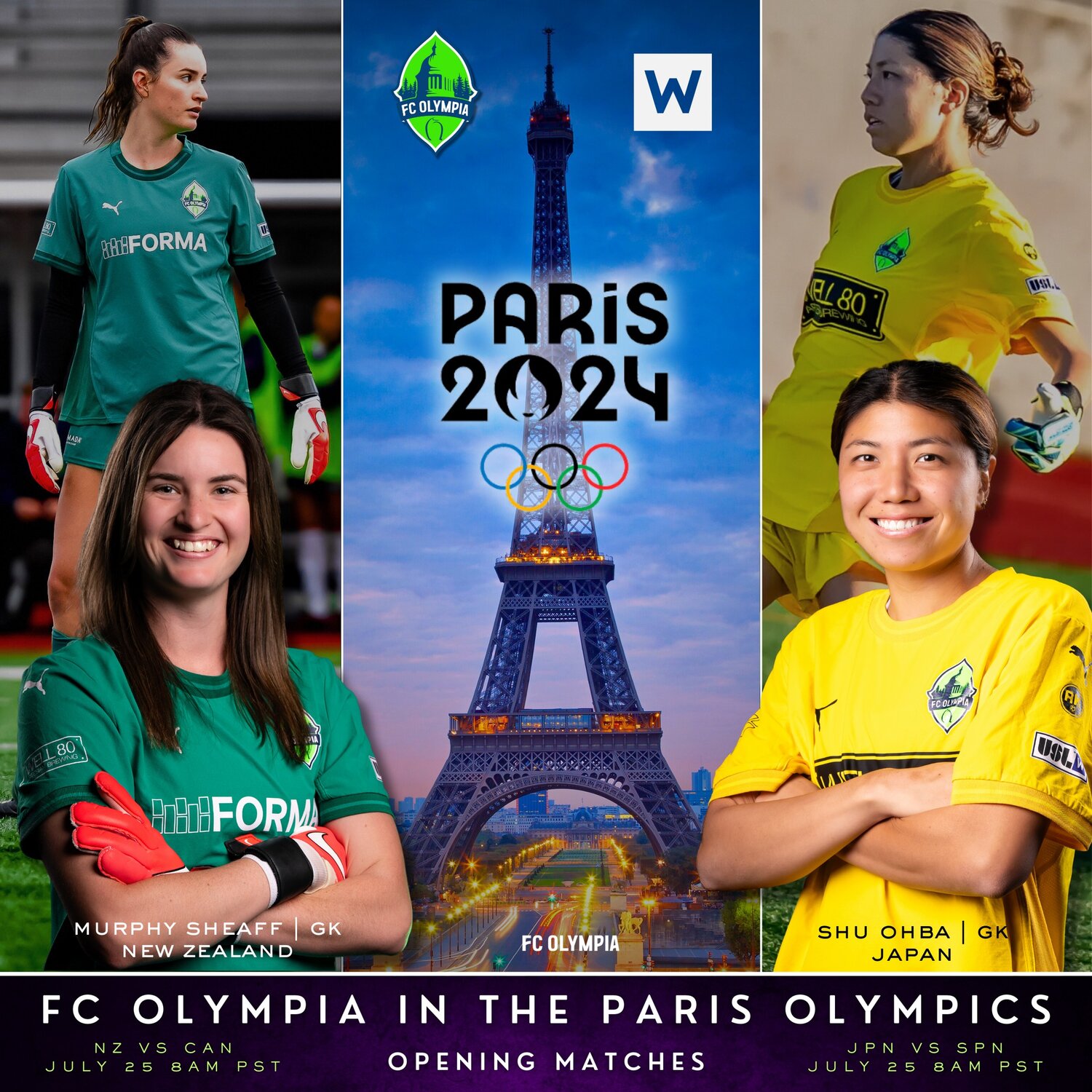 From Olympia to the Olympics: FC Olympia goalkeepers to compete in 2024 ...