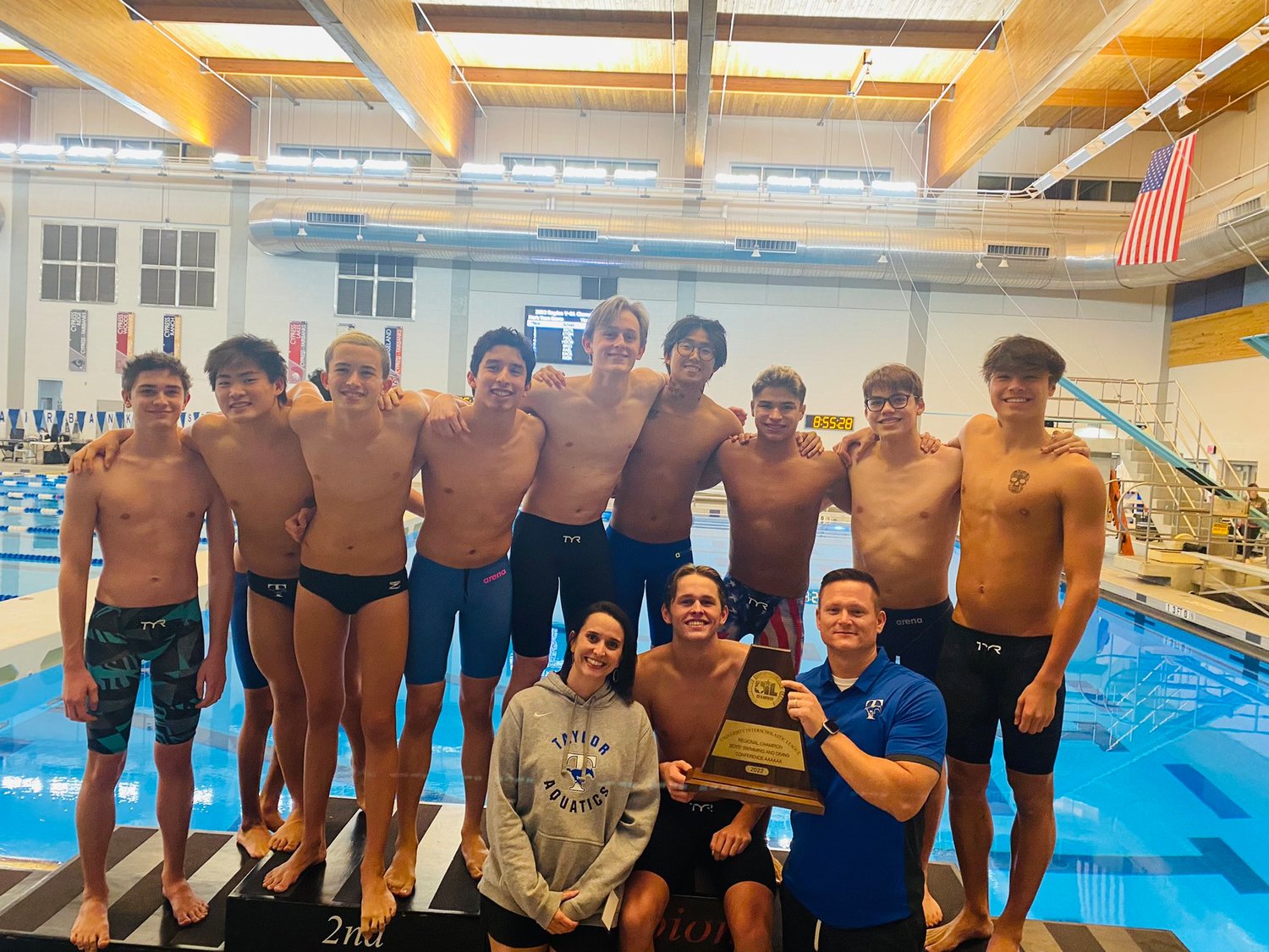 Taylor wins boys Region v-6A swim meet | Katy Times