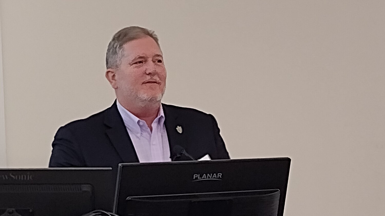 Rob Rosenberger, CEO and co-founder of Blackdragon, addressed the ...