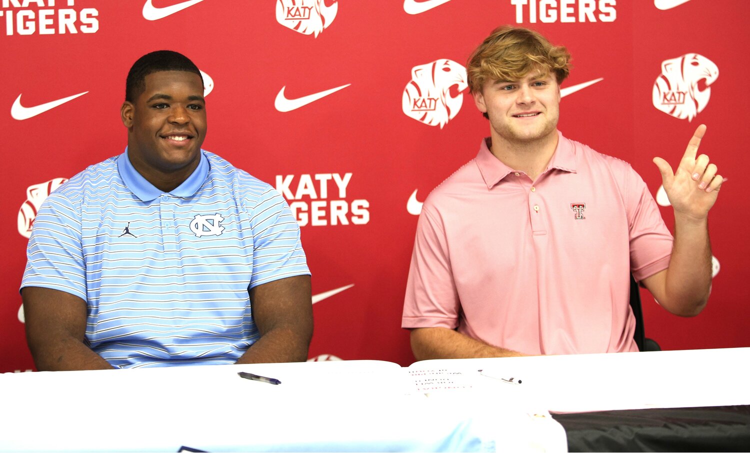 O-Line duo of McMath, Nelson sign to continue football careers | Katy Times