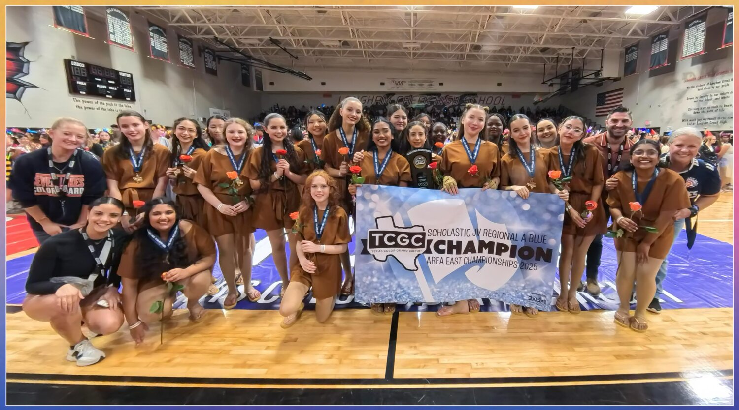 Seven Lakes freshman color guard wins state championship Jordan, Seven ...