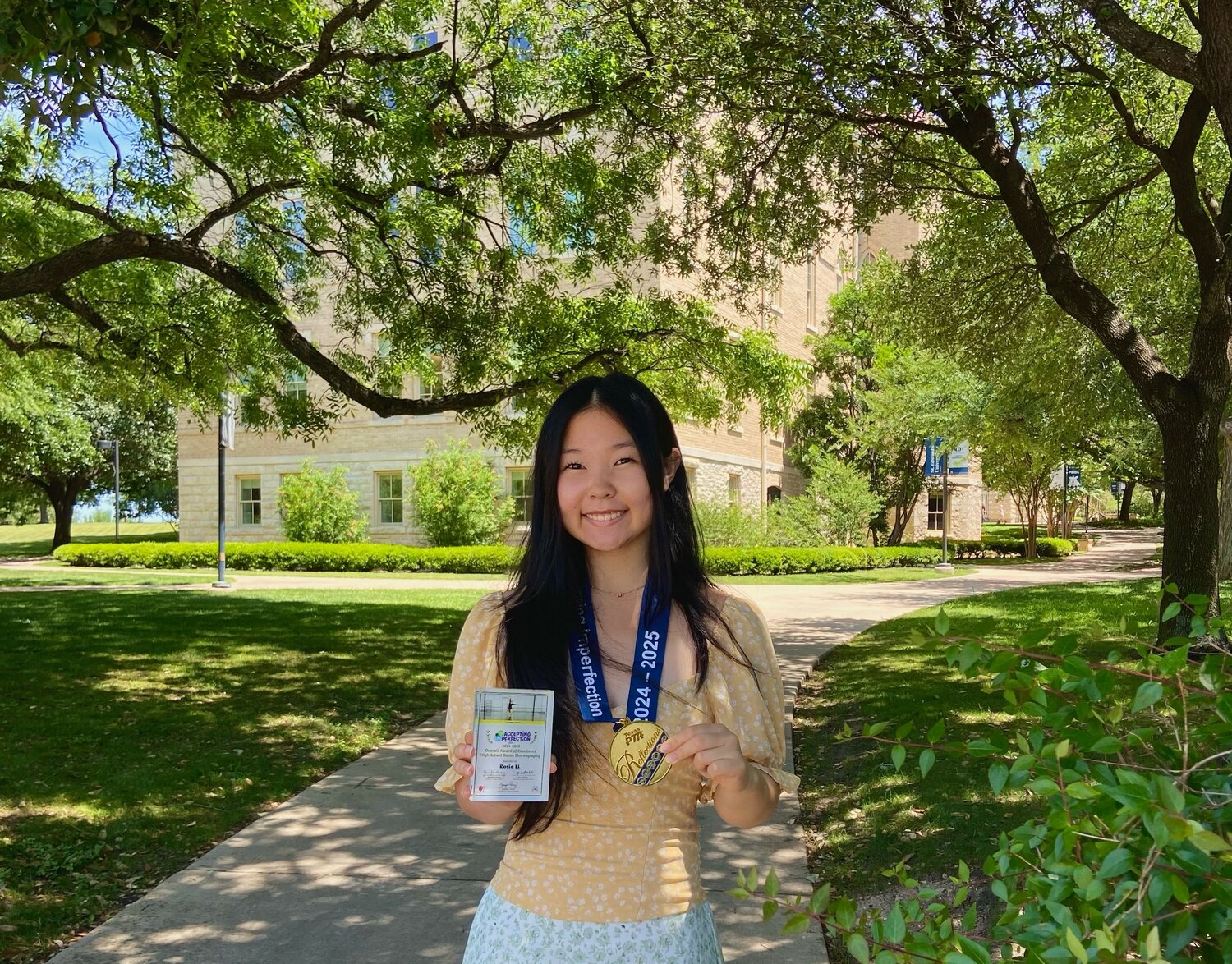 Seven Lakes’ Rosie Li recognized for dance choreography by PTA ...