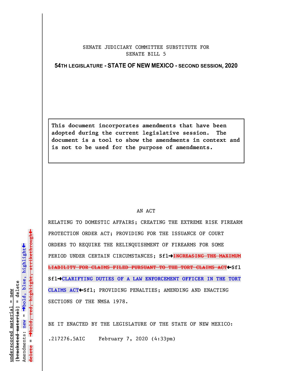 A closer look at Senate Bill 5, the Red Flag Bill | Las Cruces Bulletin