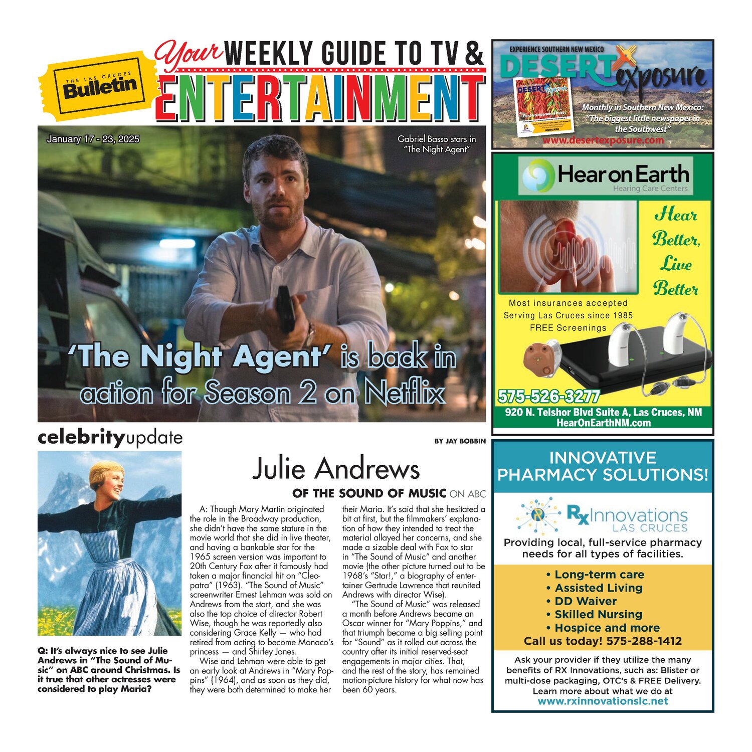 01/17/2025 TV-ENTERTAINMENT GUIDE WEEKLY | Las Cruces Bulletin