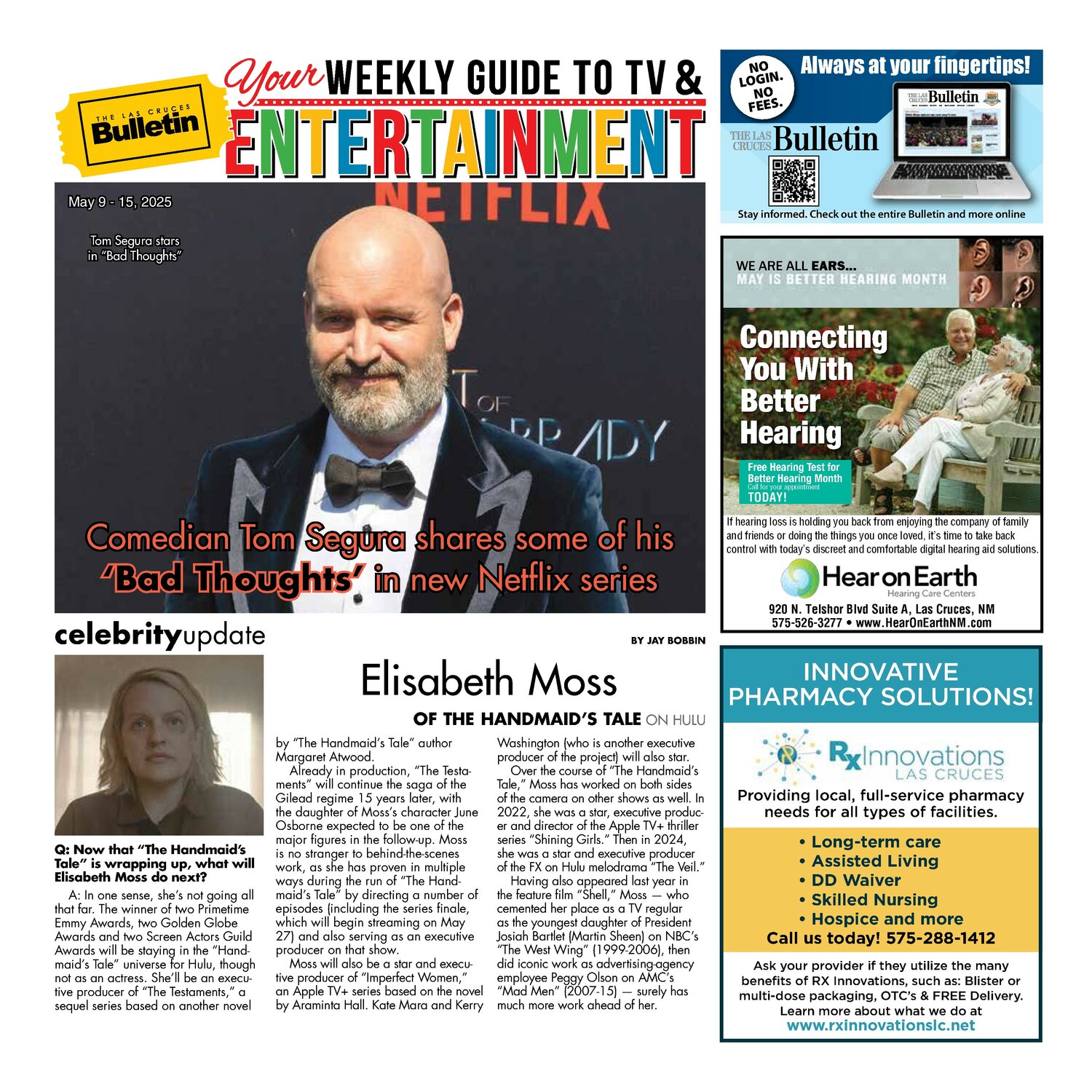05/09/2025 TV-ENTERTAINMENT GUIDE WEEKLY | Las Cruces Bulletin
