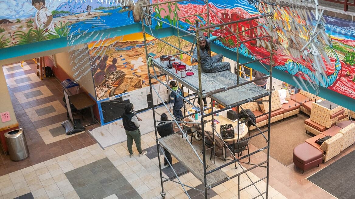 NMSU mural pays homage to southern NM’s Indigenous, Mexican and Black ...
