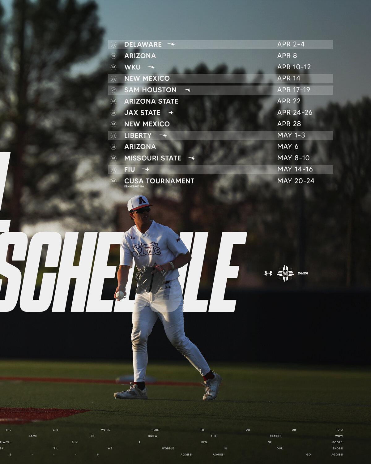 NM State Baseball Announces 2026 Schedule | Las Cruces Bulletin