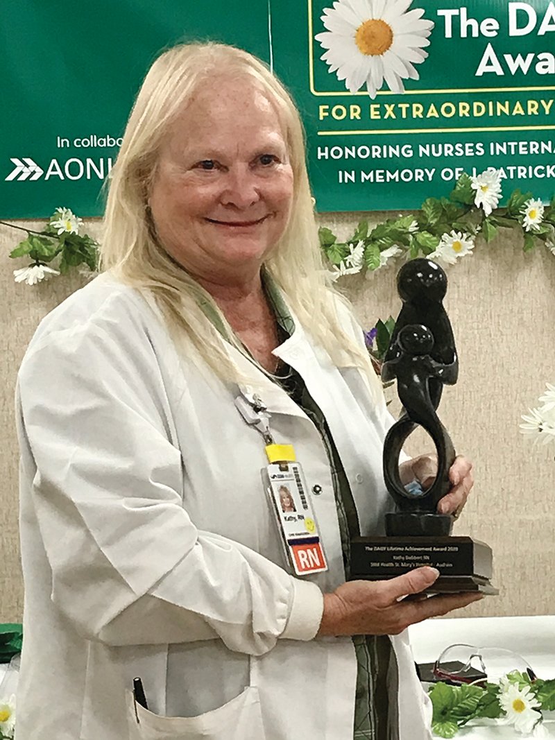 Dubbert honored with DAISY Lifetime Achievement Award - The Mexico Ledger