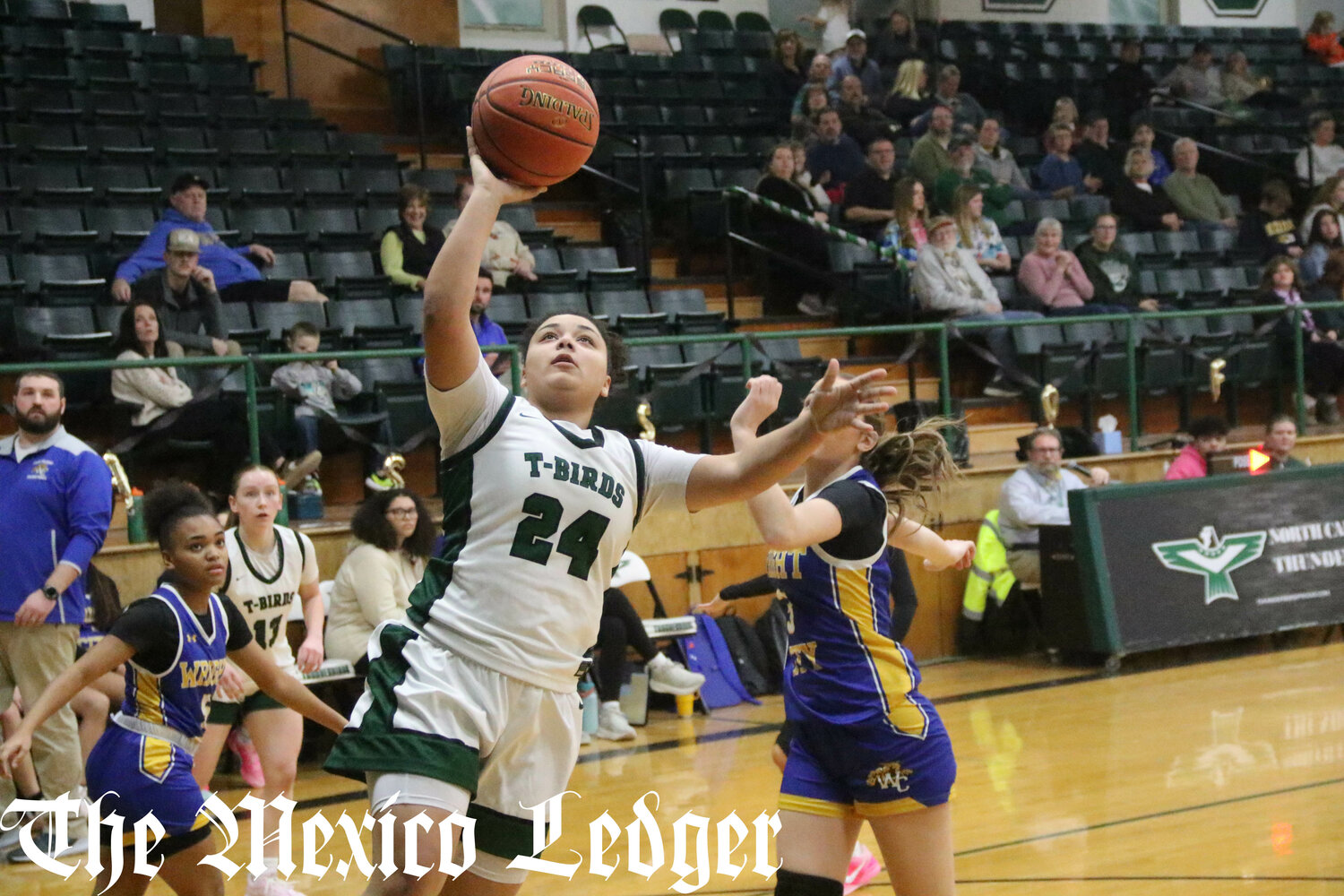 North Callaway girls deficit grows before half, lose 55-25 to ...