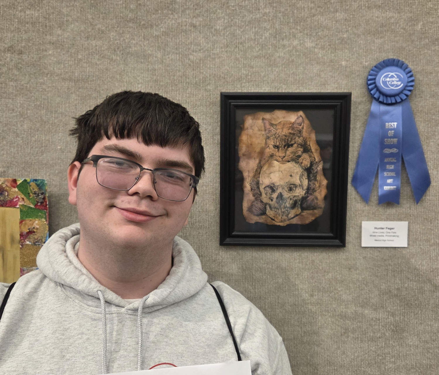 MHS students place high in Columbia College art show - The Mexico Ledger