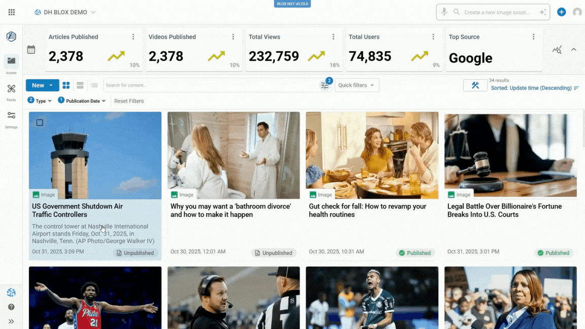 New in BLOX NXT: Your CMS workflows just got a lot smarter | America's ...